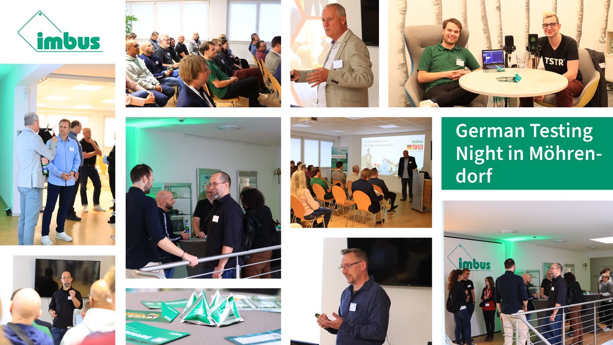 German Testing Night bei imbus in Möhrendorf: KI, Bratwurst und gute ...
